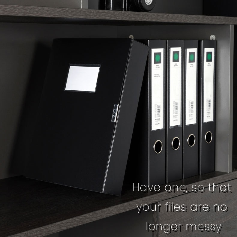 10Pcs Document Box Long File Organize Paper Organizer File Box Document ...