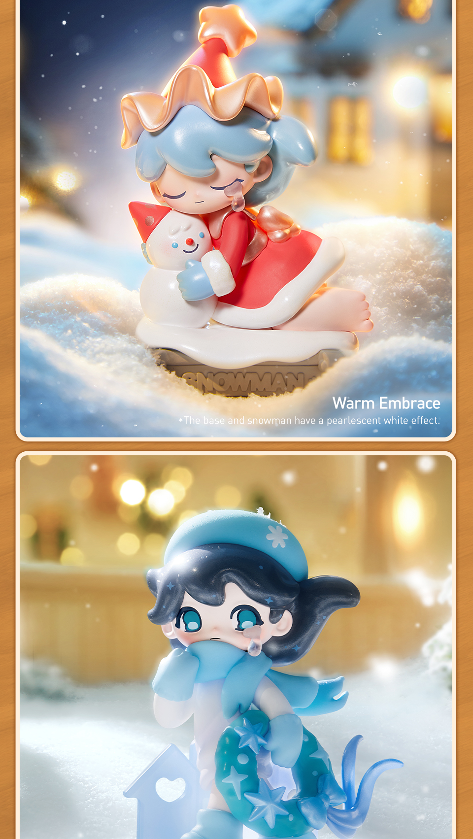 POP MART AZURA Warm Christmas Series Blind Box Action Toys Figure ...