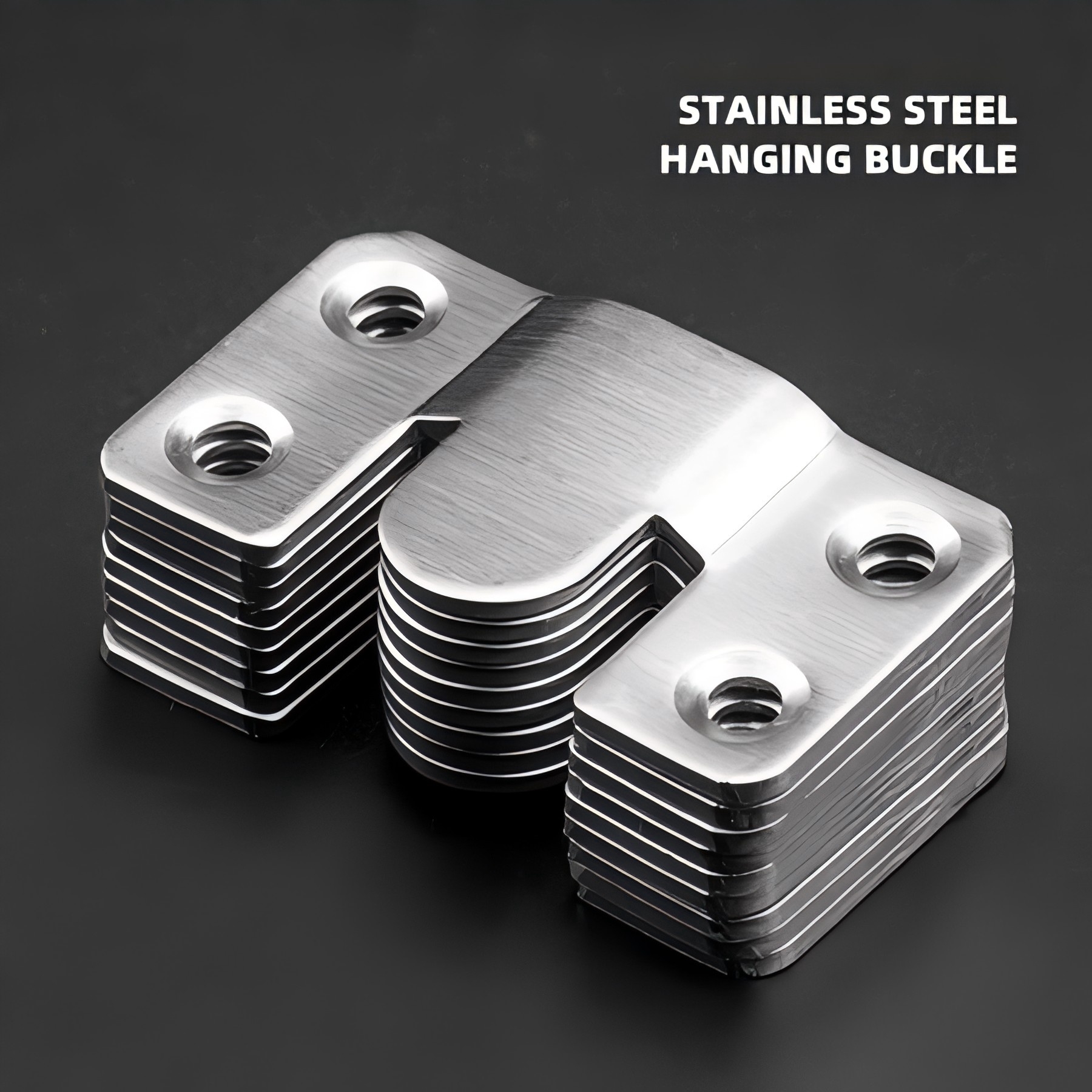 Heavy Duty Display Furniture Interlocking Brackets hook Stainless Steel ...