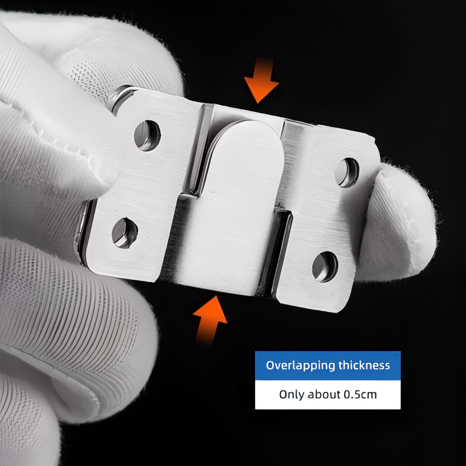 Heavy Duty Display Furniture Interlocking Brackets hook Stainless Steel ...