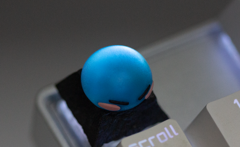 -LW- Slime Resin Keycaps Customized Mechanical Keyboard Personalized ...