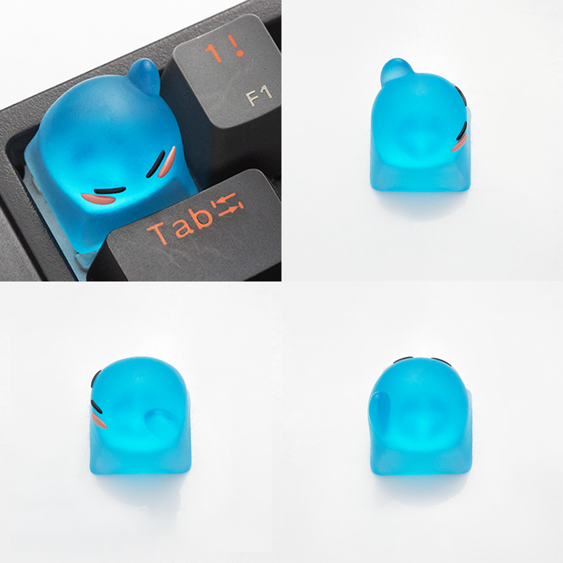 -LW- Slime Resin Keycaps Customized Mechanical Keyboard Personalized ...