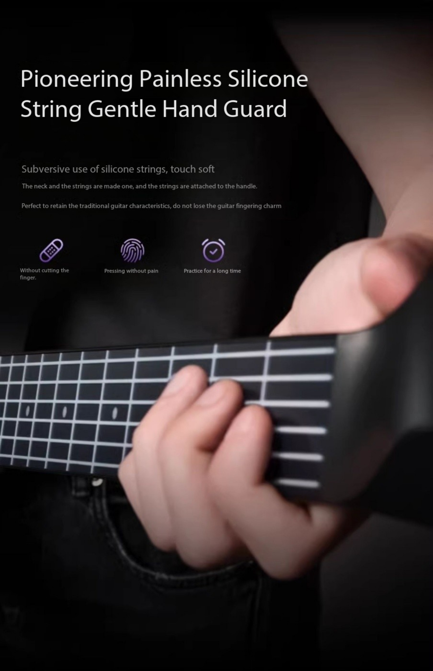 AeroBand AG01 Air Band Guitar Smart Guitar painless playing and singing ...