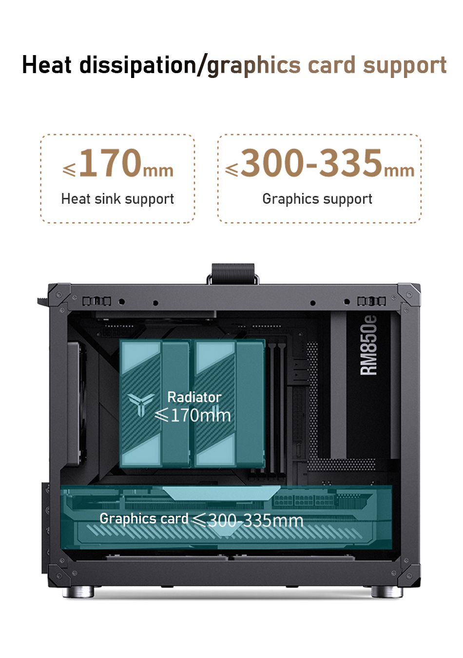 Jonsbo C6 MAX ITX/MATX Case for PC ITX Portable Mini Desktop Mesh ...