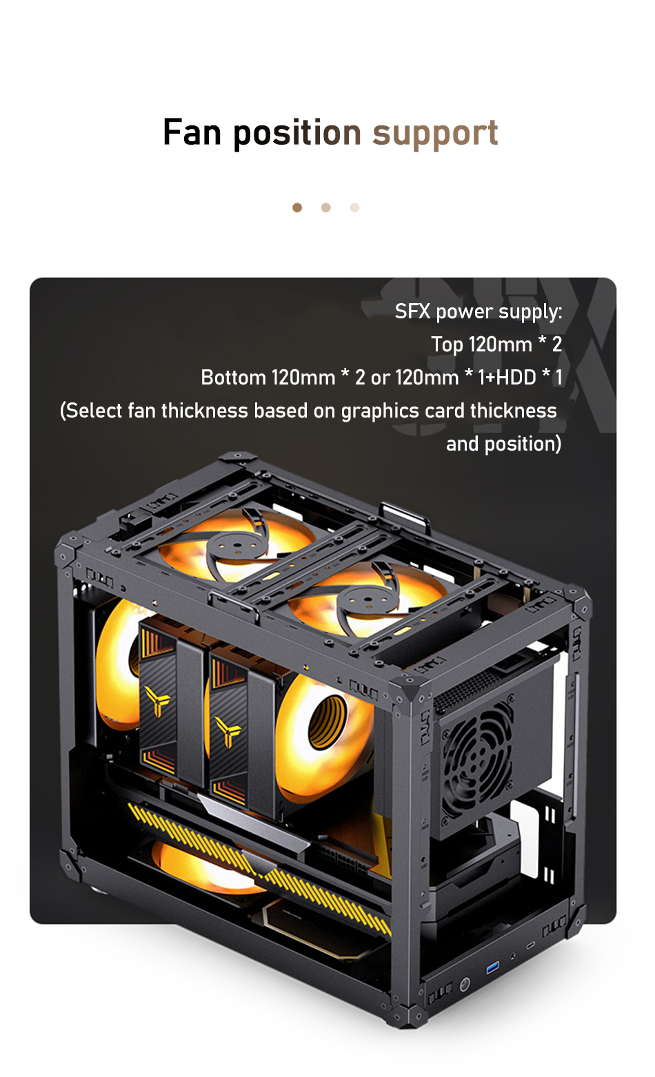 Jonsbo C6 Max Itx Matx Case For Pc Itx Portable Mini Desktop Mesh