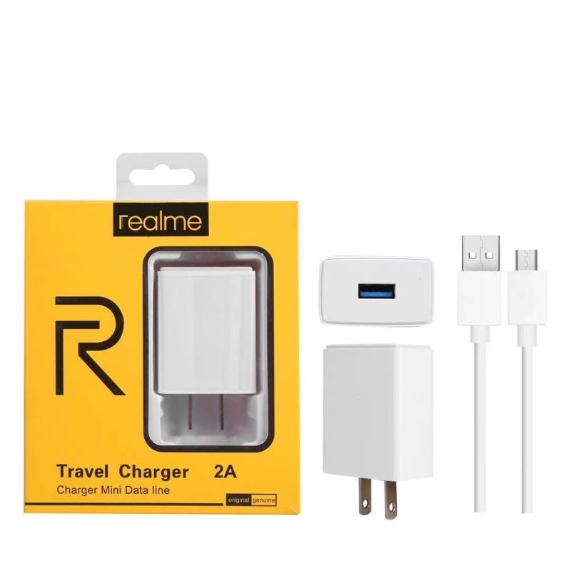 Realme Travel Charger Fast Charging 5V/2A Adapter With Micro Android ...