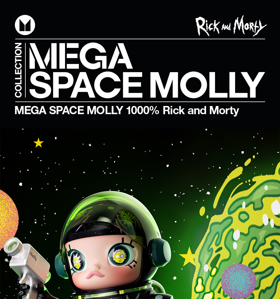 POP MART MEGA SPACE MOLLY 1000% Rick and Morty | Shopee Philippines