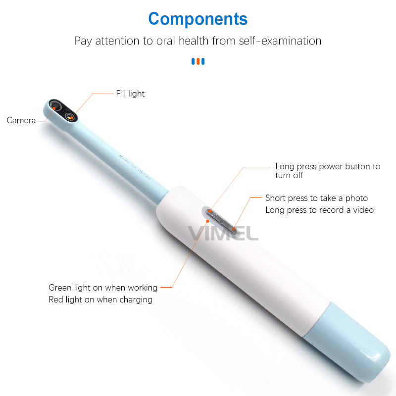 Dental Intraoral Camera 2 Million Pixel HD Tooth Digital Imaging Focus ...