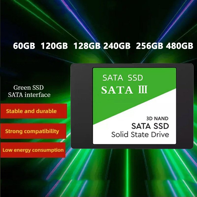2.5 Inch SATA III SSD 512GB/256GB/480GB High Speed Built-in Solid State ...