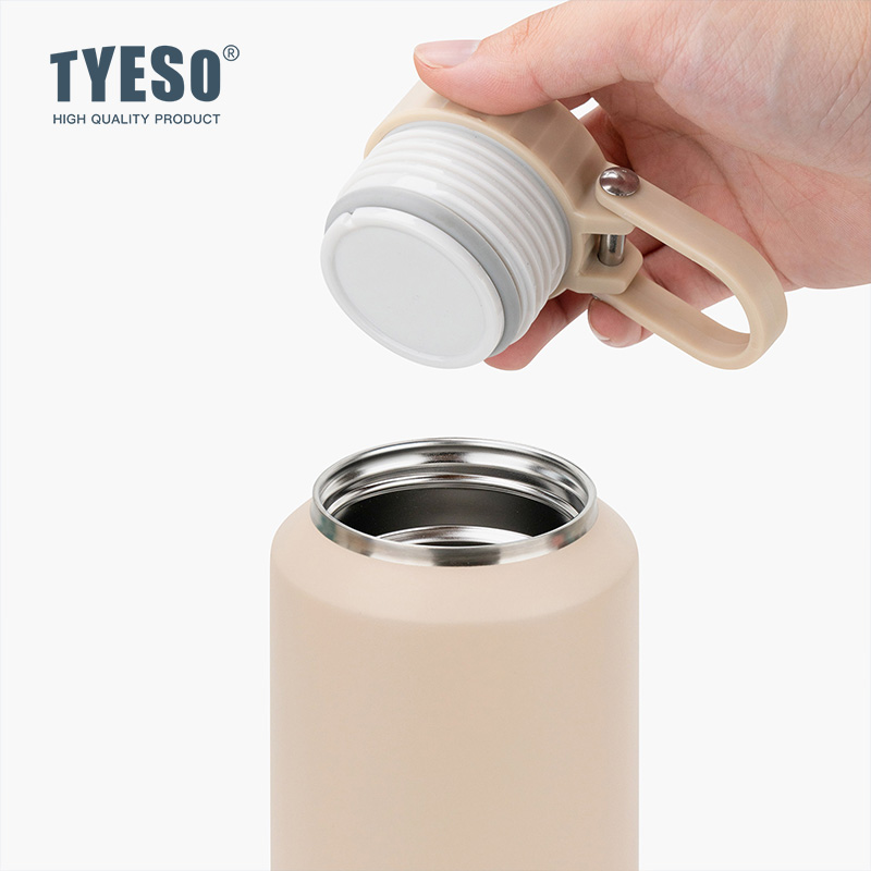 TYESO Vacuum Insulated Bottle tumbler Keep Cold And Hot With Handle TS-8755C/8756C | Shopee ...