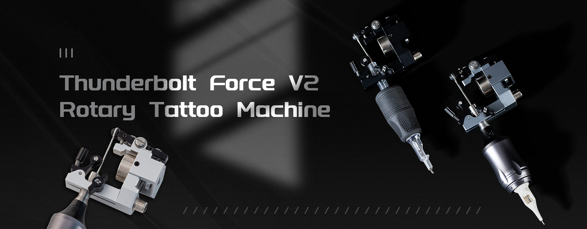EZ Thunderbolt Force V2 Rotary Tattoo Machine Adjustable Stroke ...