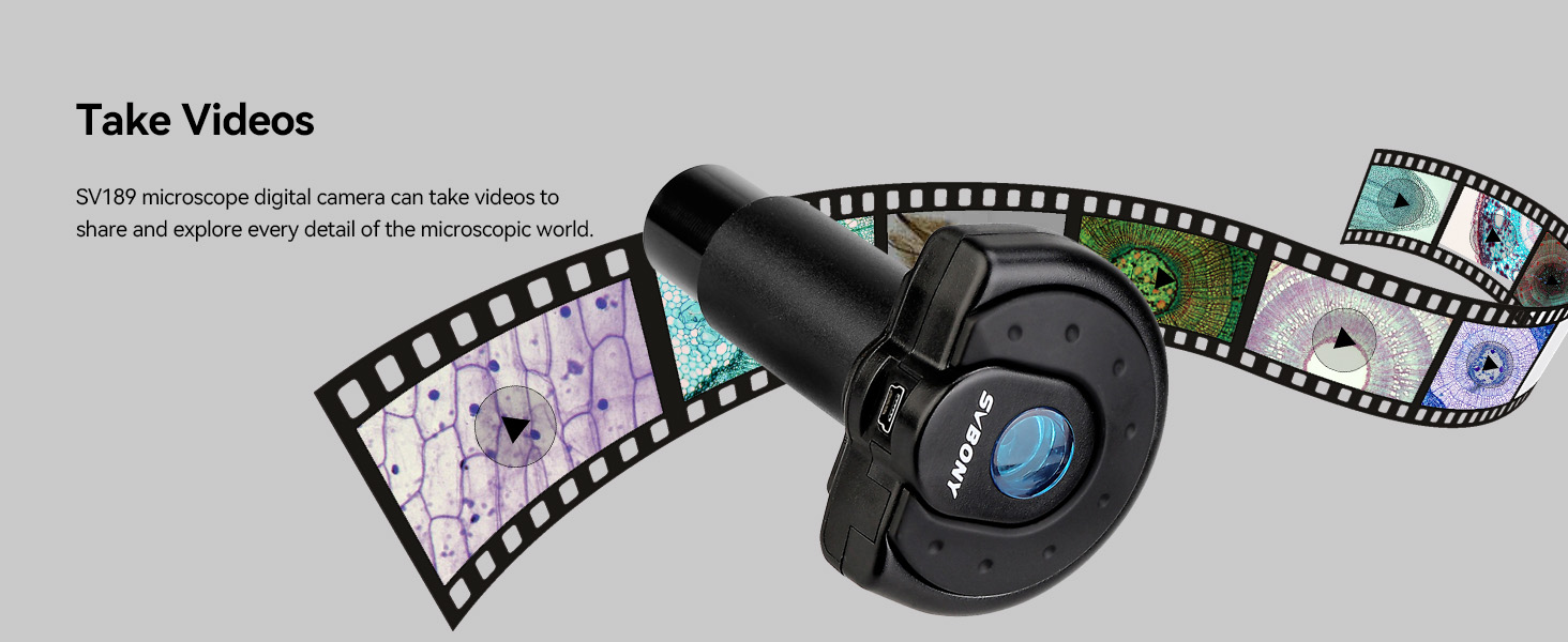 【Local delivery】Svbony SV189 1.3MP USB2.0 Digital Microscope Camera for ...