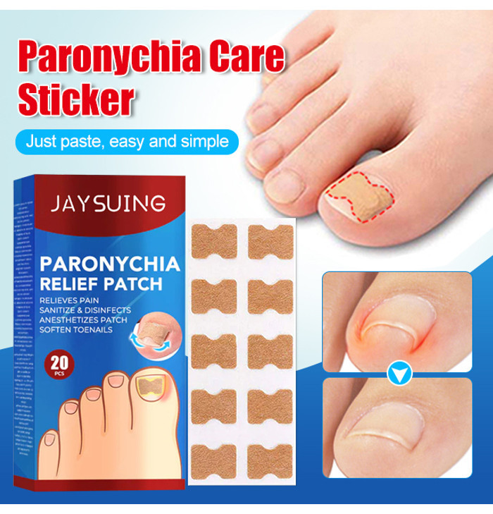 20pcs Paronychia Relief Patch Ingrown Toenails Correction Stickers ...