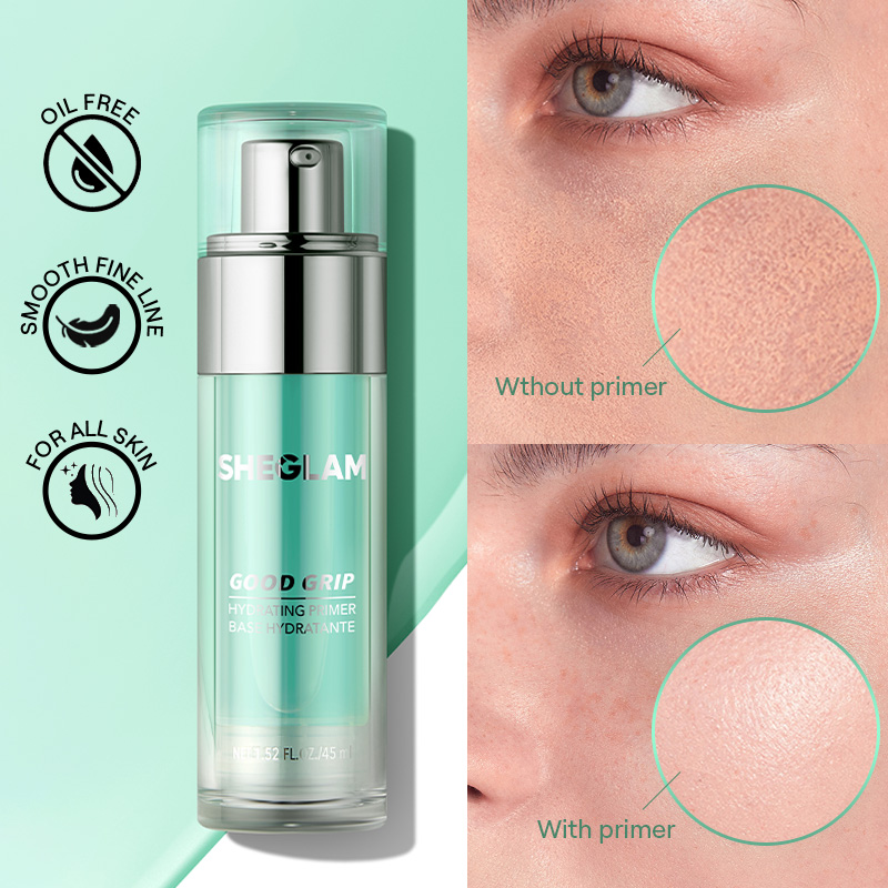 SHEGLAM Good Grip Hydrating Oil Control Moisturizing Primer Gel Smooth ...