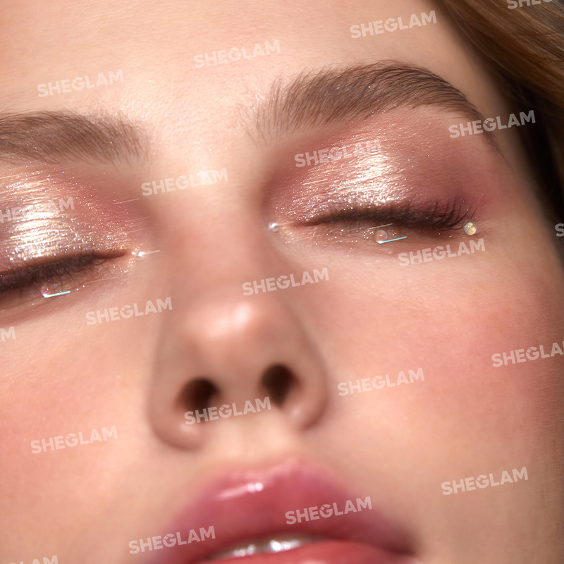 SHEGLAM Gleam Chaser Eyeshadow Topper-5 Colors Glitter Eyeshadow Powder ...