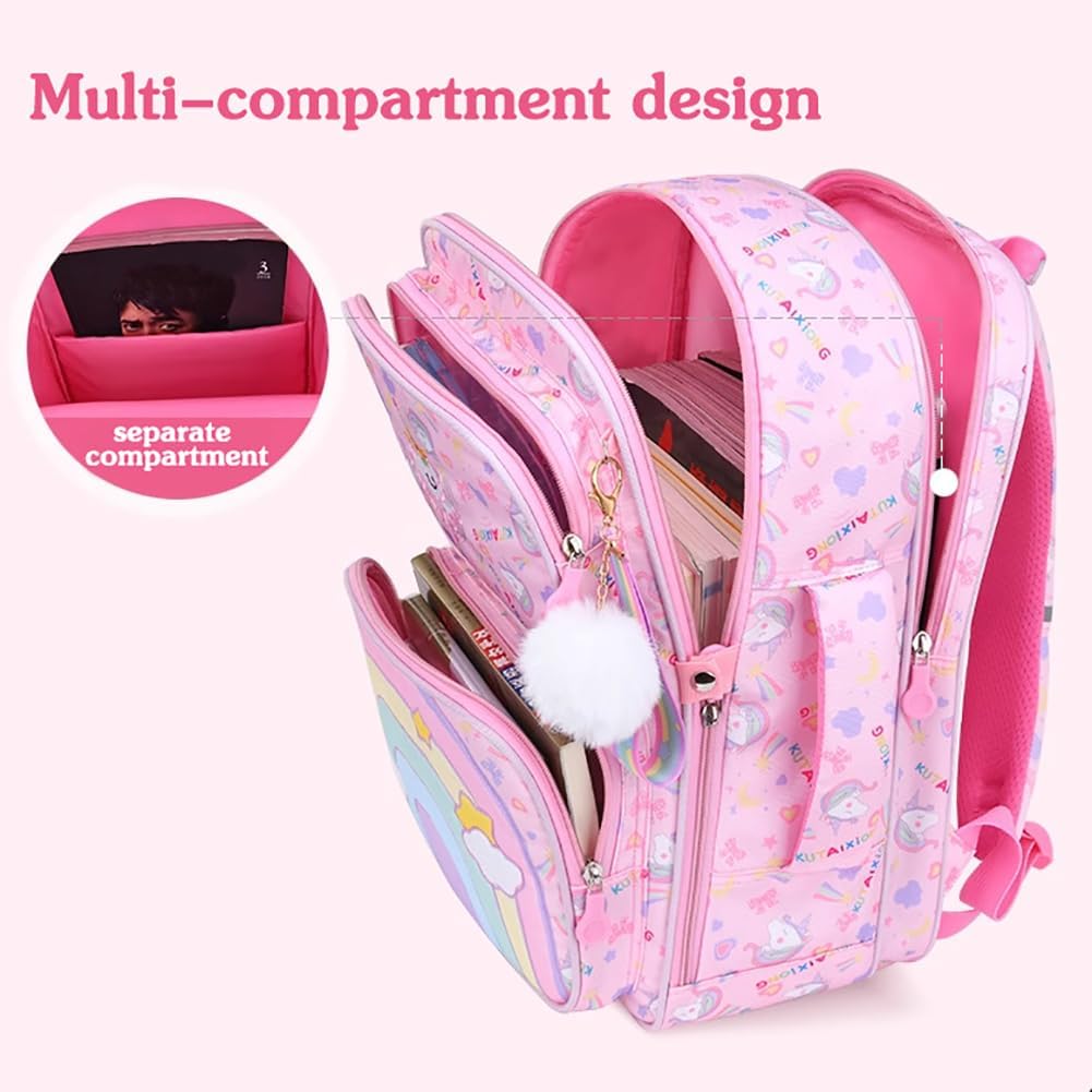 Backpacks for Kids Girls Schoolbag Cute Primary School Students Bag for ...