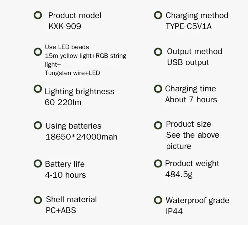 Upgraded outdoor multifunctional portable retro LED camping light TYPE ...
