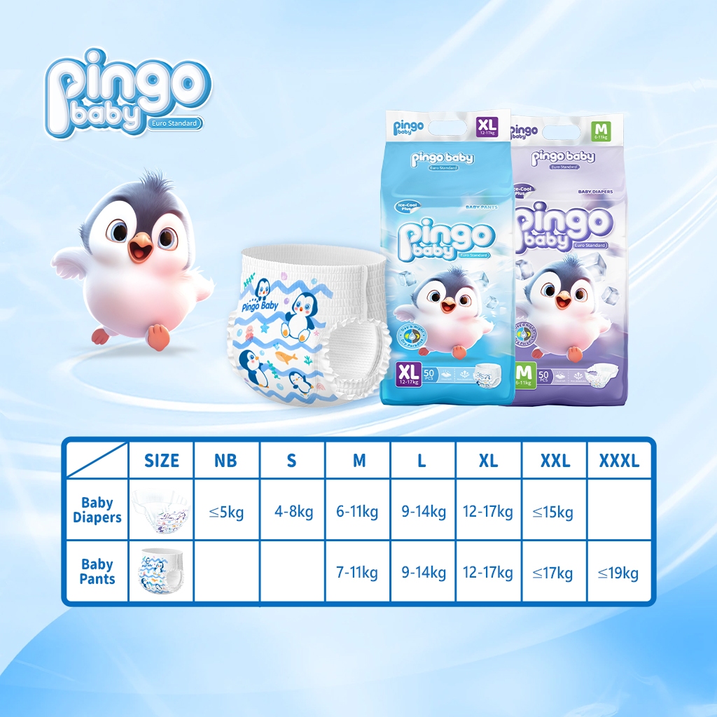 Pingo Baby Korean Diaper Magic DESIGN Ultrathin by 50s Tape/Pants M ...