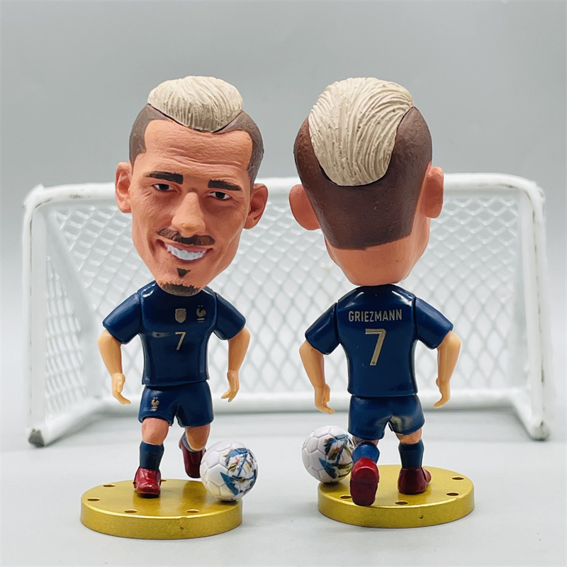 Soccerwe 7cm Height Soccer Nation Dolls Neuer Kane Cronaldo Figurines ...