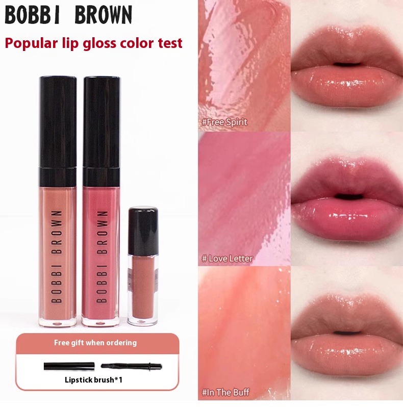 Bobbi BROWN Lip Glaze Lipstick Lip Gloss Mirror Lip Cream Sample Trial ...
