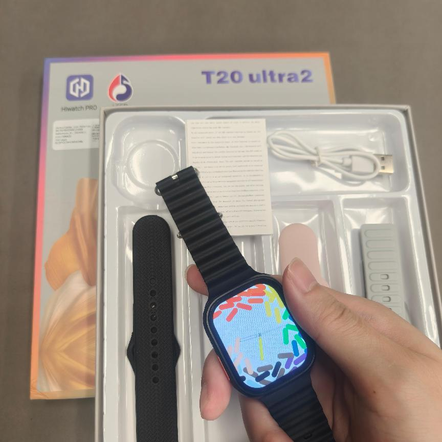 T20 ultra2 smartwatch 49mm 4-in-1 set supports Bluetooth call ...