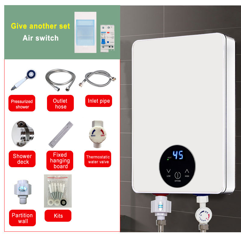 KEVE 6500W Hot Shower Heater Inverter Water Heater Shower for Bathroom ...