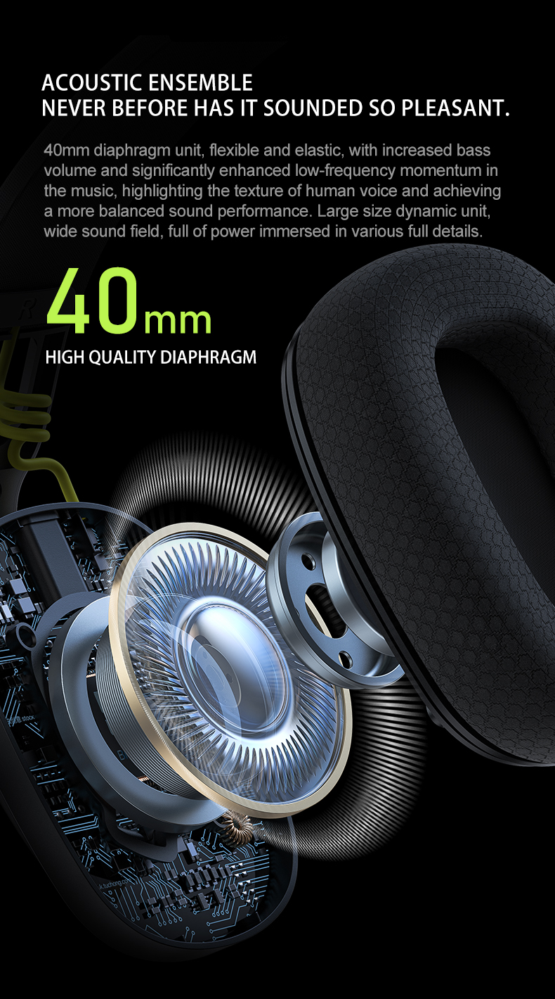 ONIKUMA GT806 wireless noise cancelling gaming headset, computer ...