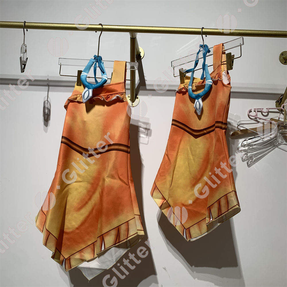 2024 Halloween Carnival Party Children Pocahontas Cosplay Costume Girls ...