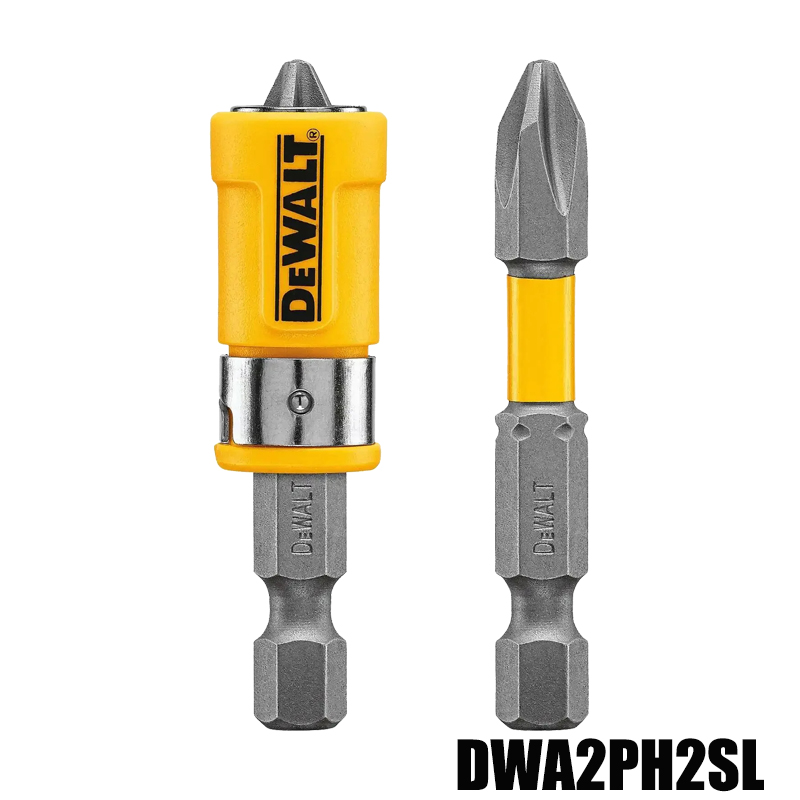 Dewalt Drill Bit Sleeve DWA2PH2SL MAXFIT Phillips Power Bit Sleeve Set PH2 Impact Driver ...