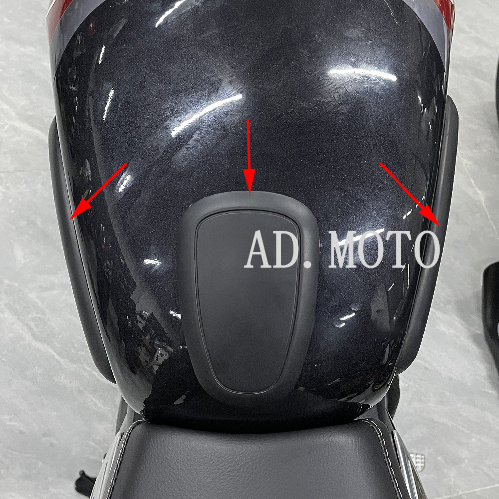 Motorcycle New Rubber Fuel Tank Sticker Pad Anti Slip Traction Decal ...