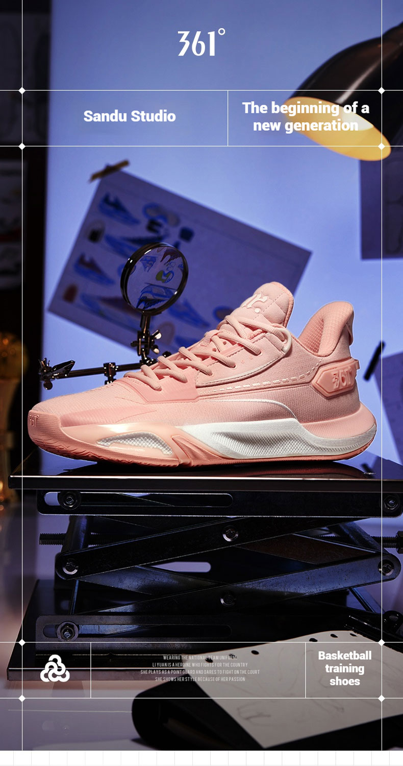 361 Degrees Genesis Men Basketball Shoes Professional Low Cut New ...