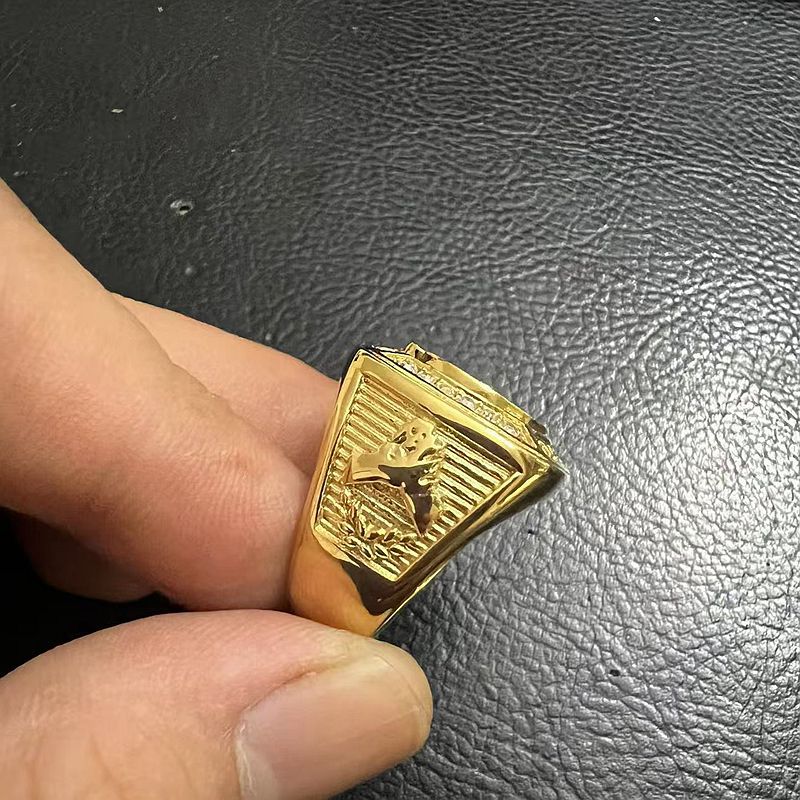 1979 KUYA The Fraternal Order Of Eagles Ring Size7-13 Gold Titanium ...