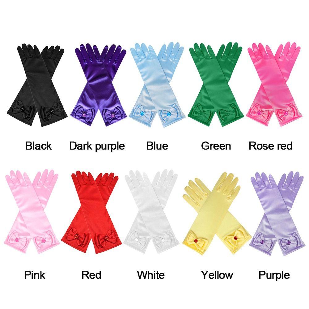 BUTUTU Children Long Gloves Glove Princess Dance Performance Children's ...