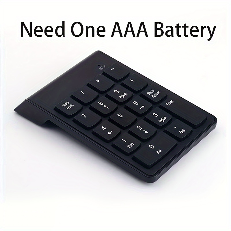 18 Key Numeric Keyboard Portable Silent Numeric Pad Password Keyboard