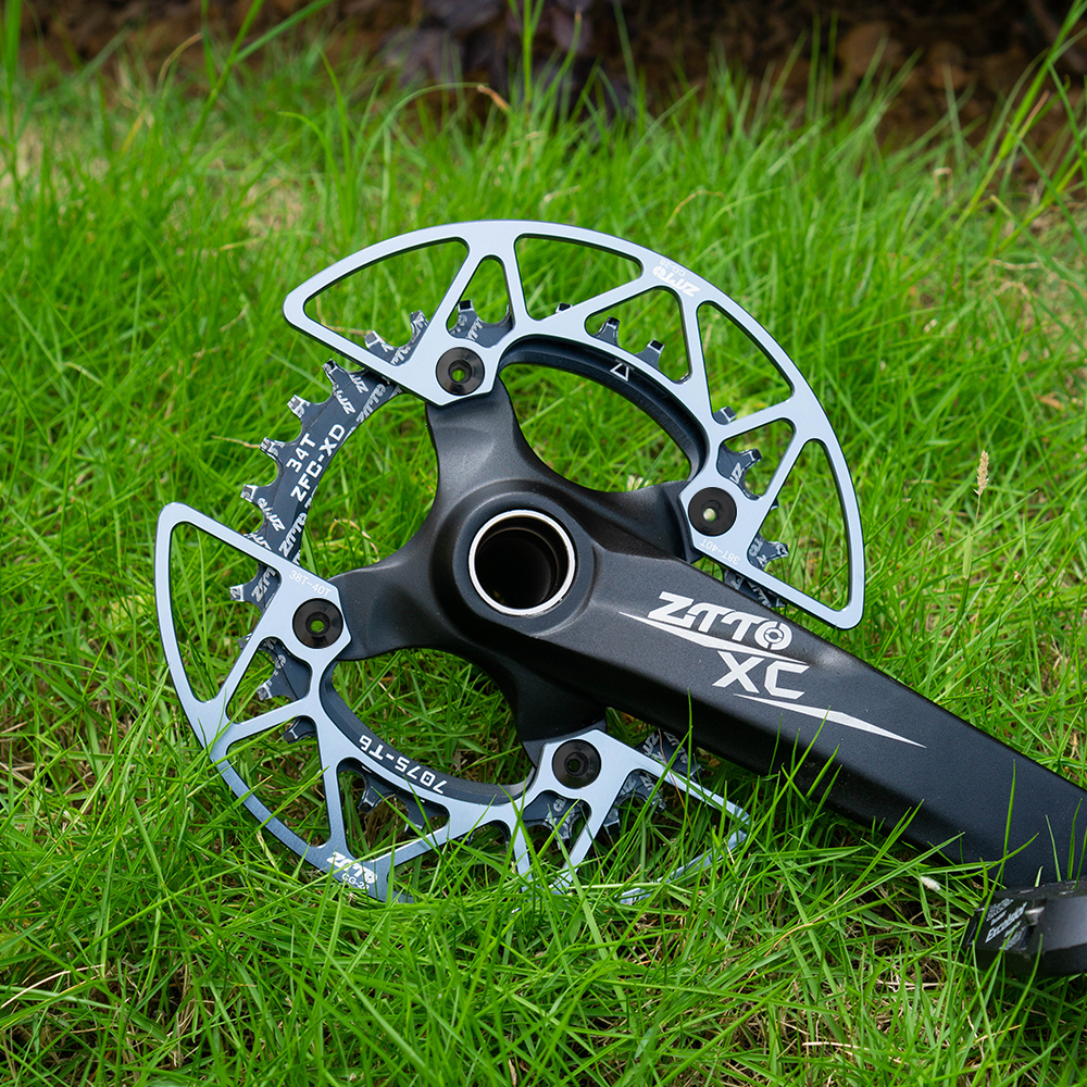 ZTTO MTB Bicycle Chain Guide Chainring Protector Gravel Mountain Bike ...