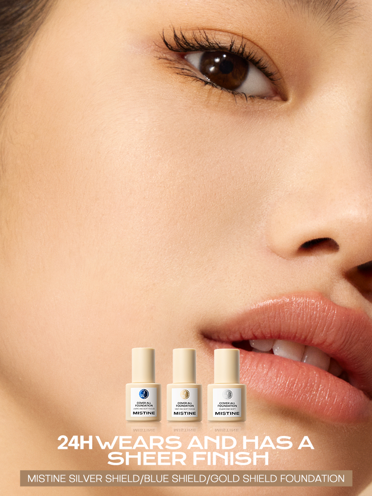 MISTINE NEW VERSION Liquid Foundation Oil Control Skin Care Base Makeup ...