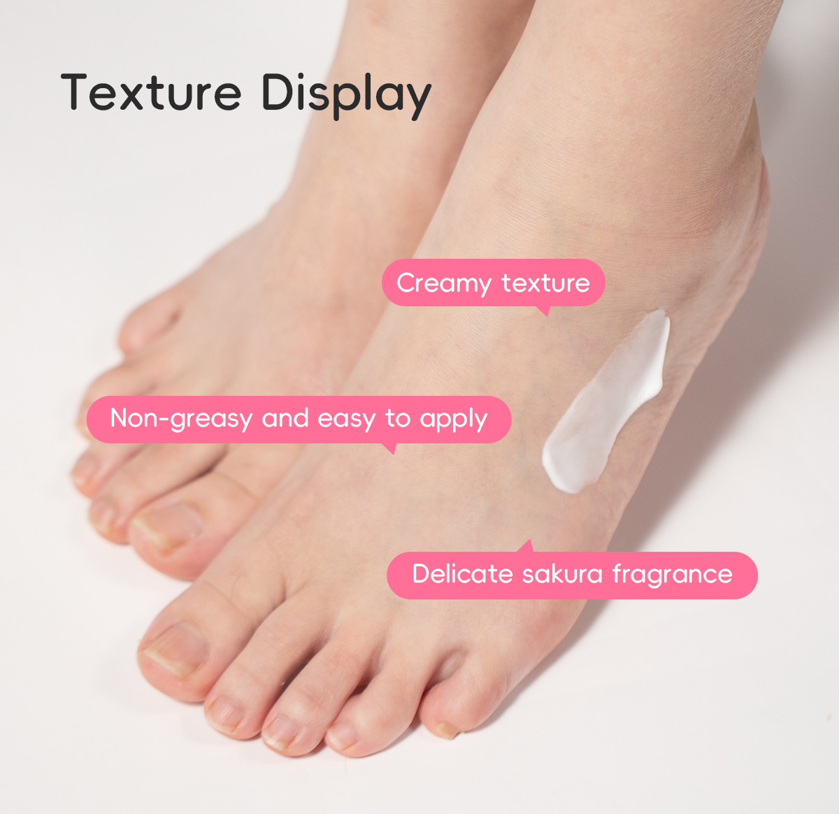 LAIKOU Japan Sakura Foot Cream Intensely Moisturize, Anti-cracking ...