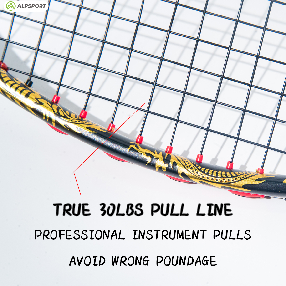 ALP DIY Pounds Customised Professions Strung True 30LBS/28LBS/26LBS ...