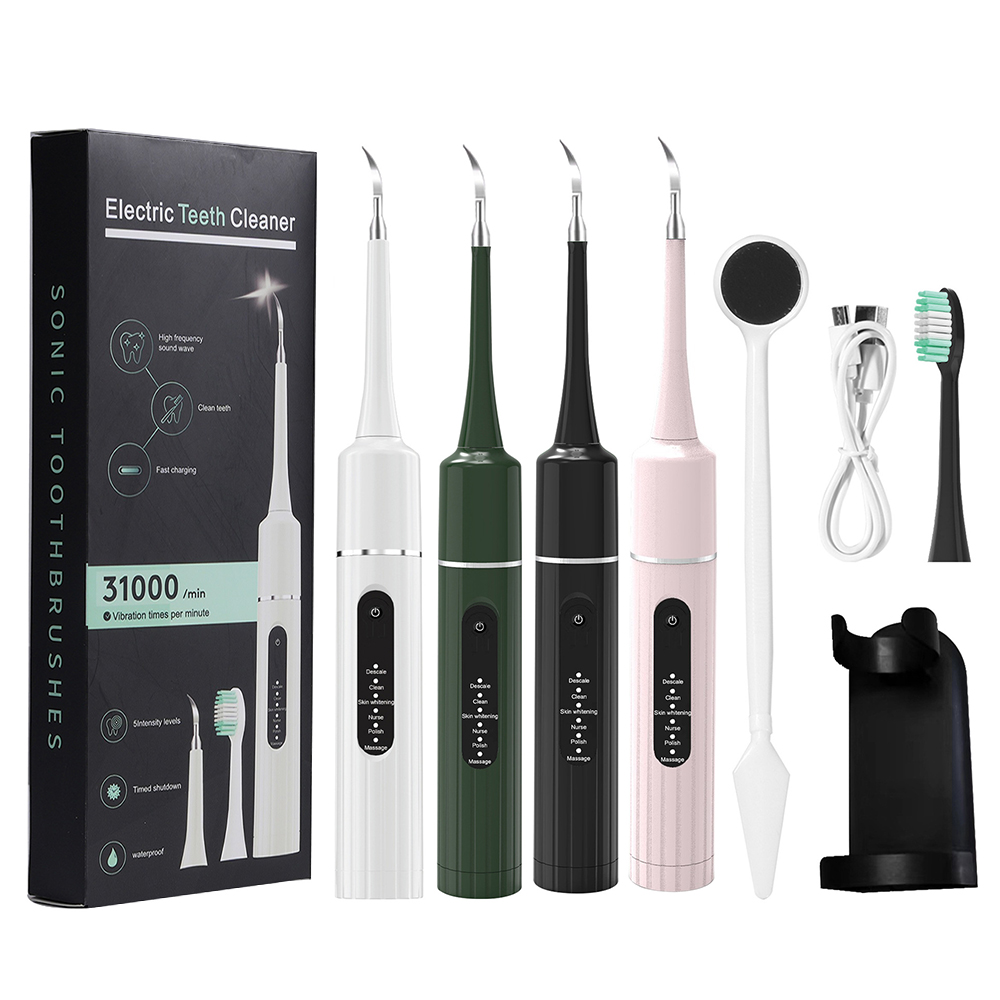 INSMART Electric Toothbrush Electric Tooth Scrubber Removes Stains on ...