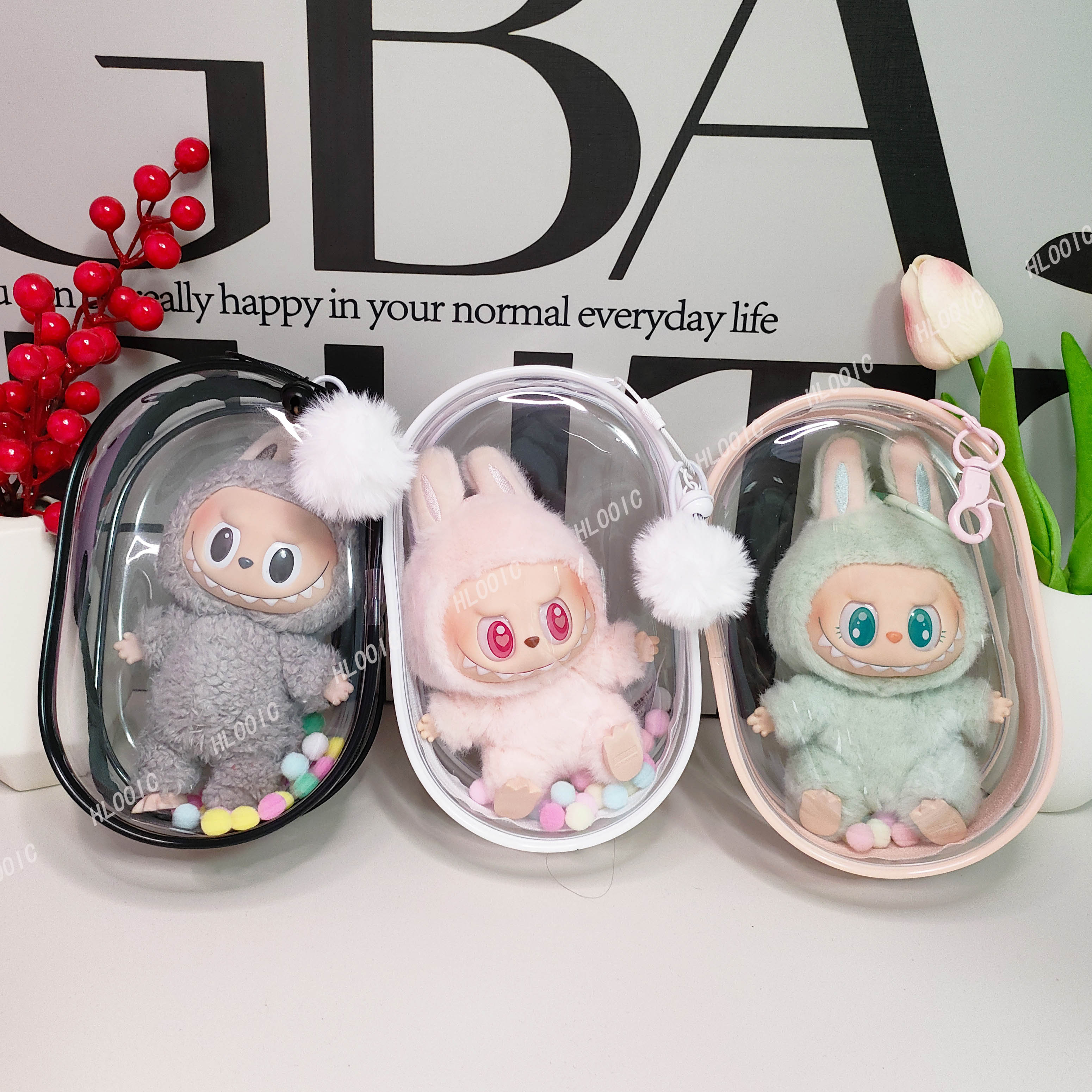 15cm 17cm labubu V1 V2 V3 Outing Bag for DIMOO WORLD Liila Bao-ao ...