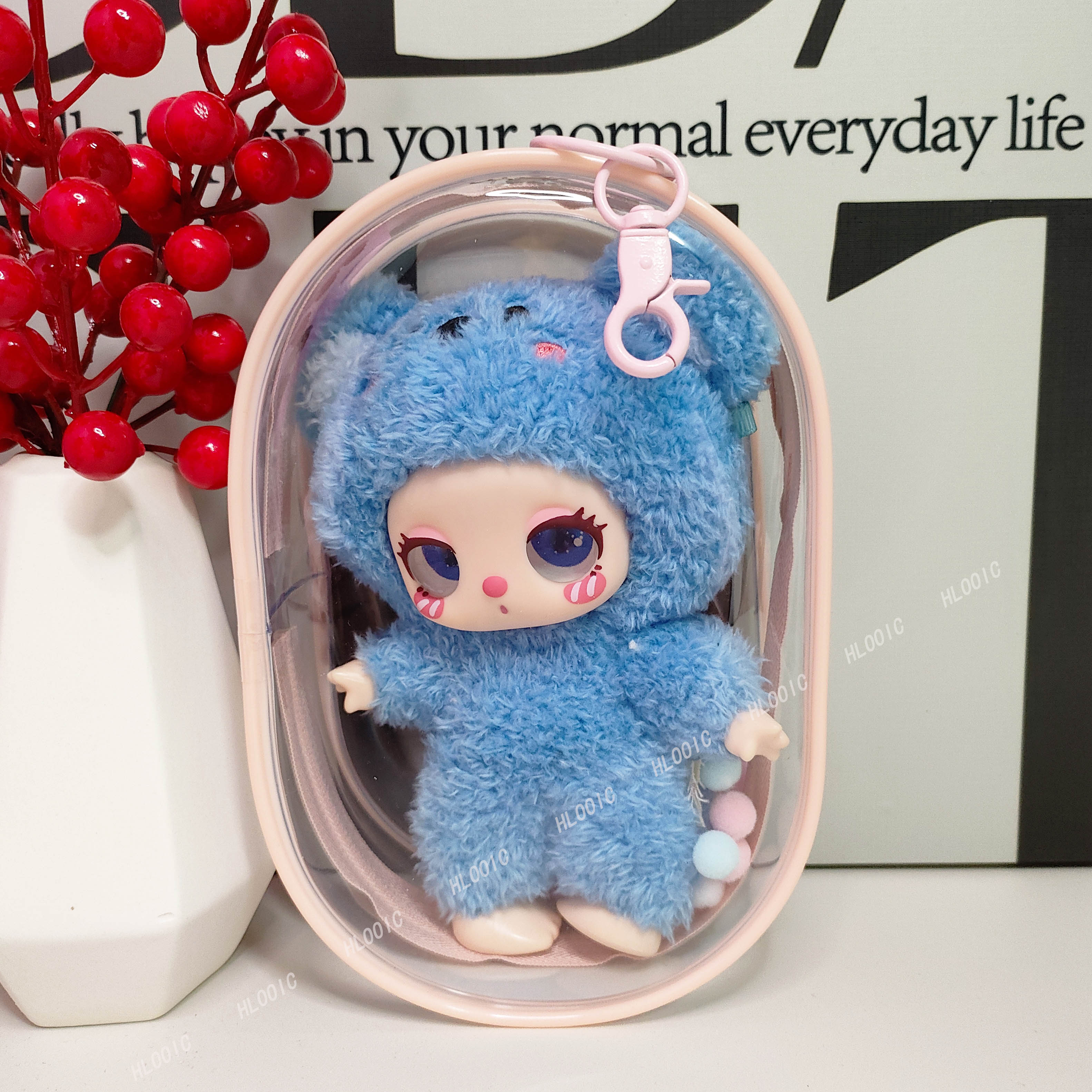 15cm 17cm labubu V1 V2 V3 Outing Bag for DIMOO WORLD Liila Bao-ao ...