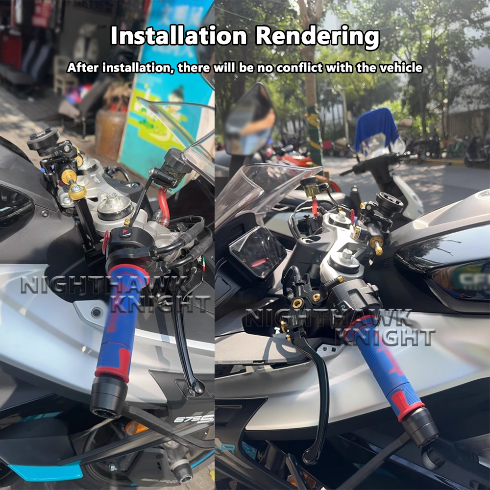 Suitable for CFMOTO 675sr-R 675sr Motorcycle Accessories Steering Shock ...