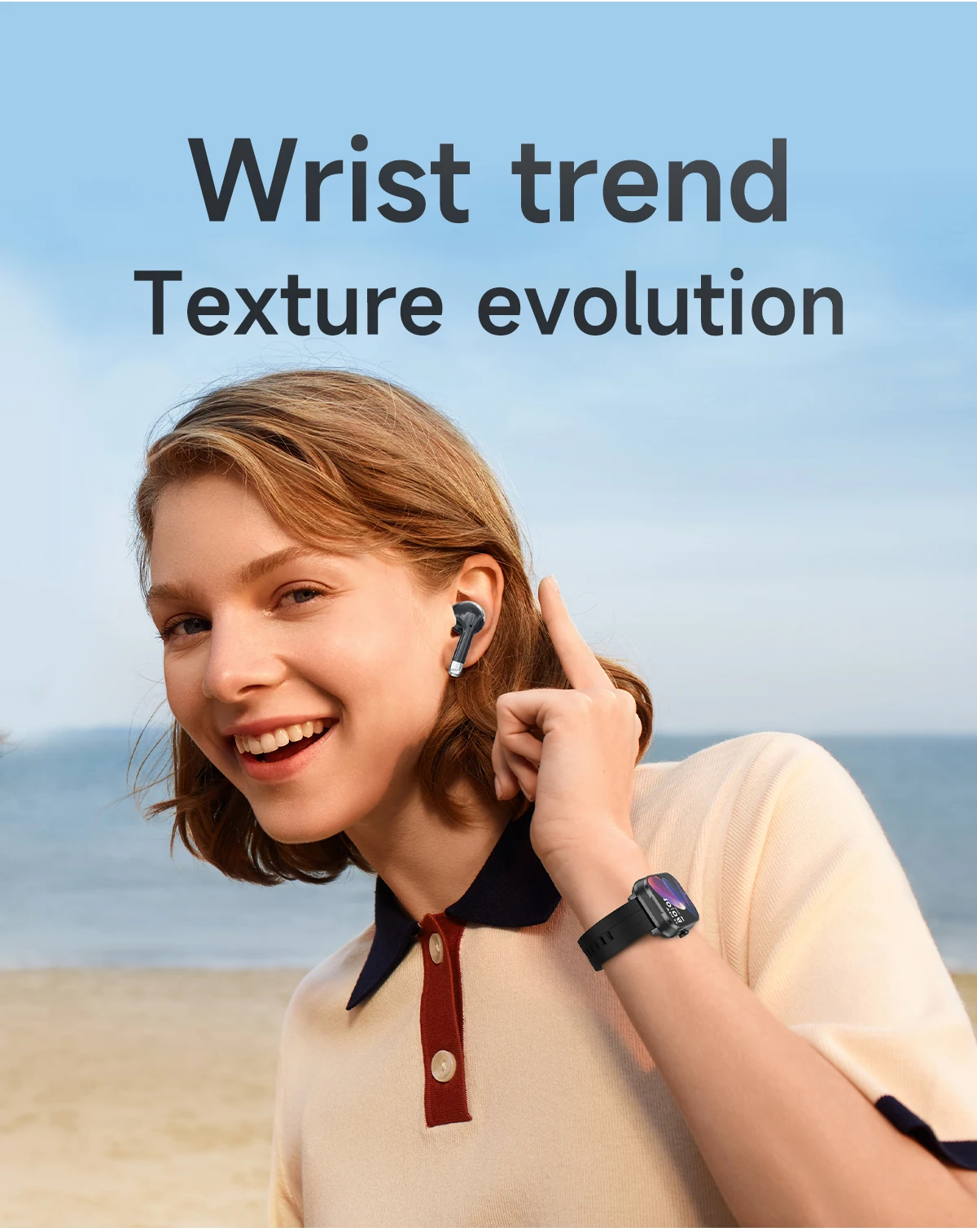 Smart Watch D8 Pro Sports Watch 2 in 1 Bluetooth Headphones Calling ...