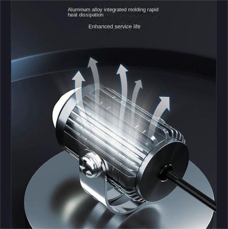 mini driving light motorcycle led motorcycle headlights lights yellow ...