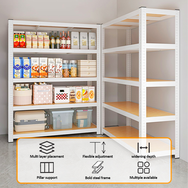 iSPECLE 3/5/6 Tiers Steel Shelf Layer Shelving Storage Shelf Metal ...