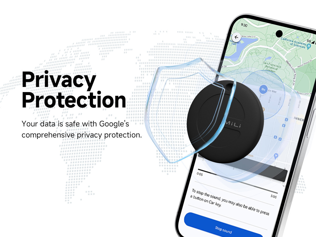 For Android MiLi MiTag Go GPS Bluetooth Tracker Item Finder and Pet ...