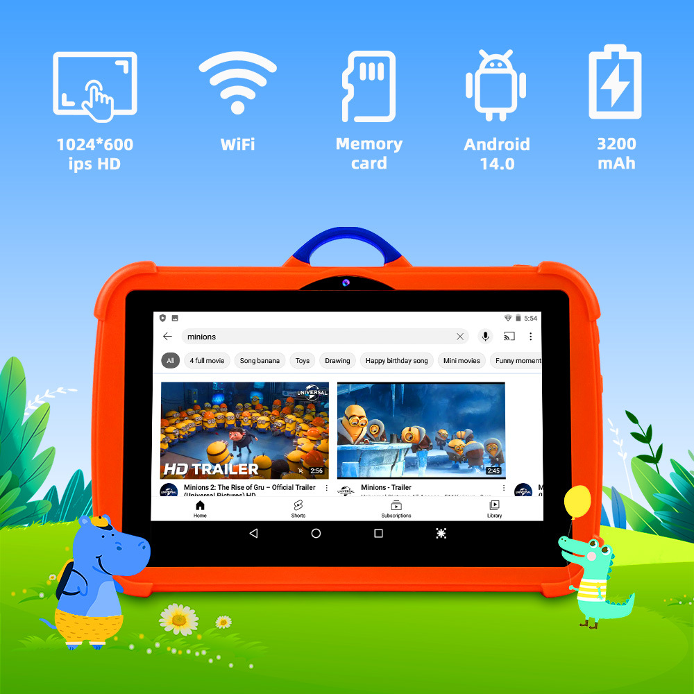 Kiumo Tablet for Kids 7inch Tablet Android Brand New Original Children ...