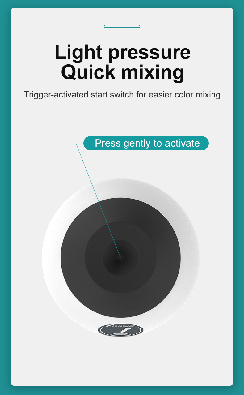 JOANLAB Mini Vortex Mixer Laboratory Shaker Tattoo Pigment Nail Polish ...