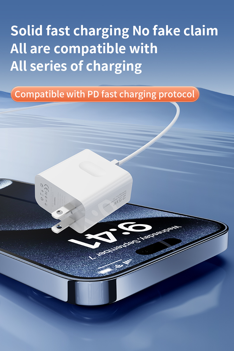 Tranyoo US6 Type C Fast Charger 25W Max Fast Charge Type-C & USB A Dual ...