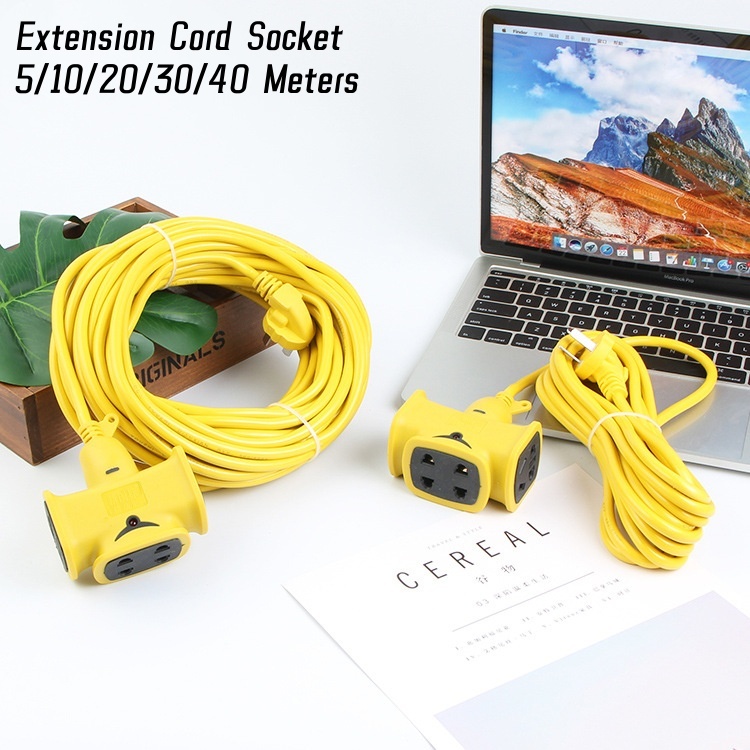 Extension Cord Socket With Cable Extra-long Plug-in Strip 0.5/5/10/20 ...